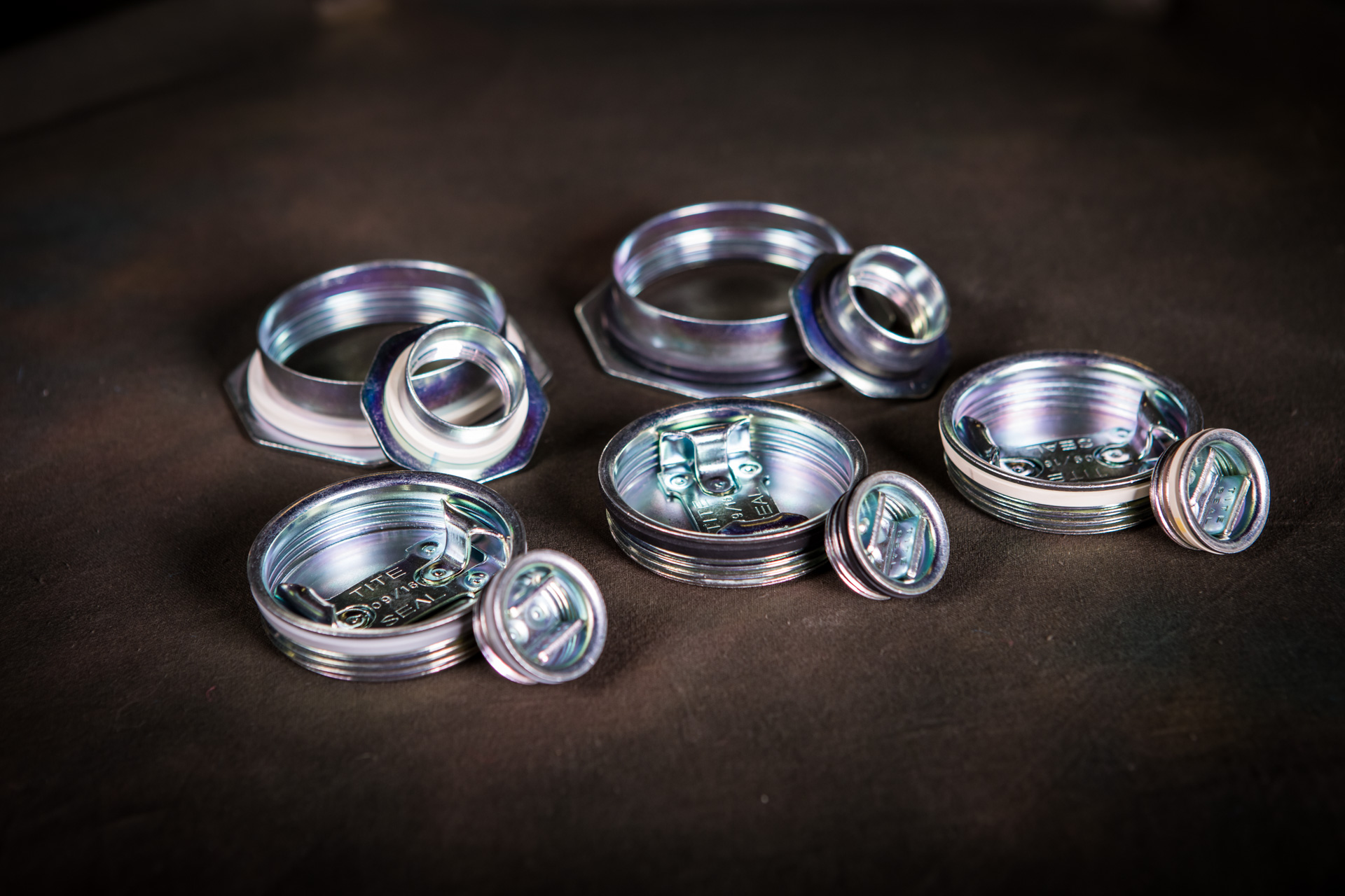 Stainless steel drum closures & accessories - Seals Plugs - Con-Tech